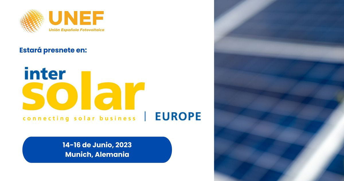 Intersolar 2023 | UNEF