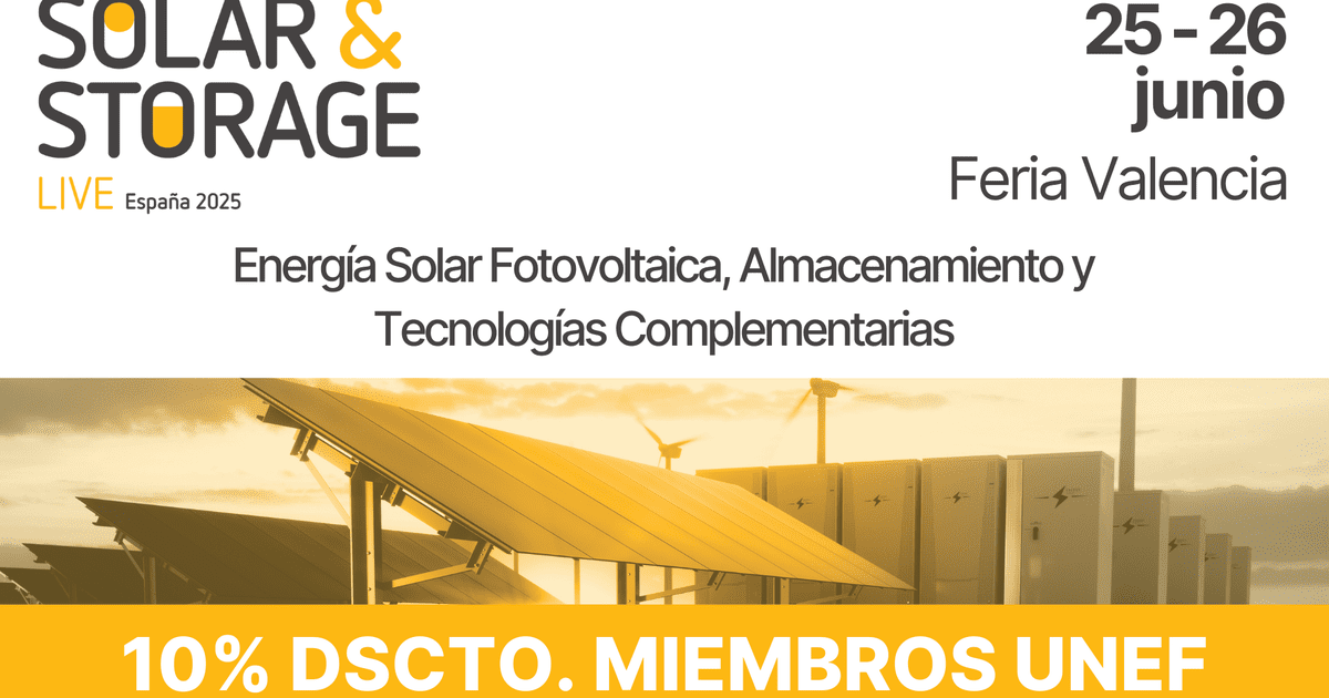 Solar & Storage Live España | UNEF